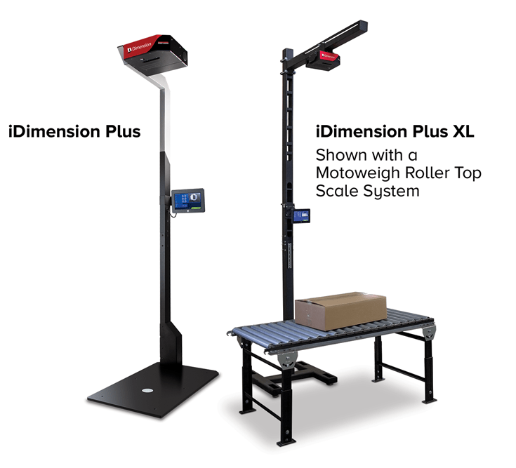 iDimension voor het meten van de oppervlakte en het volume